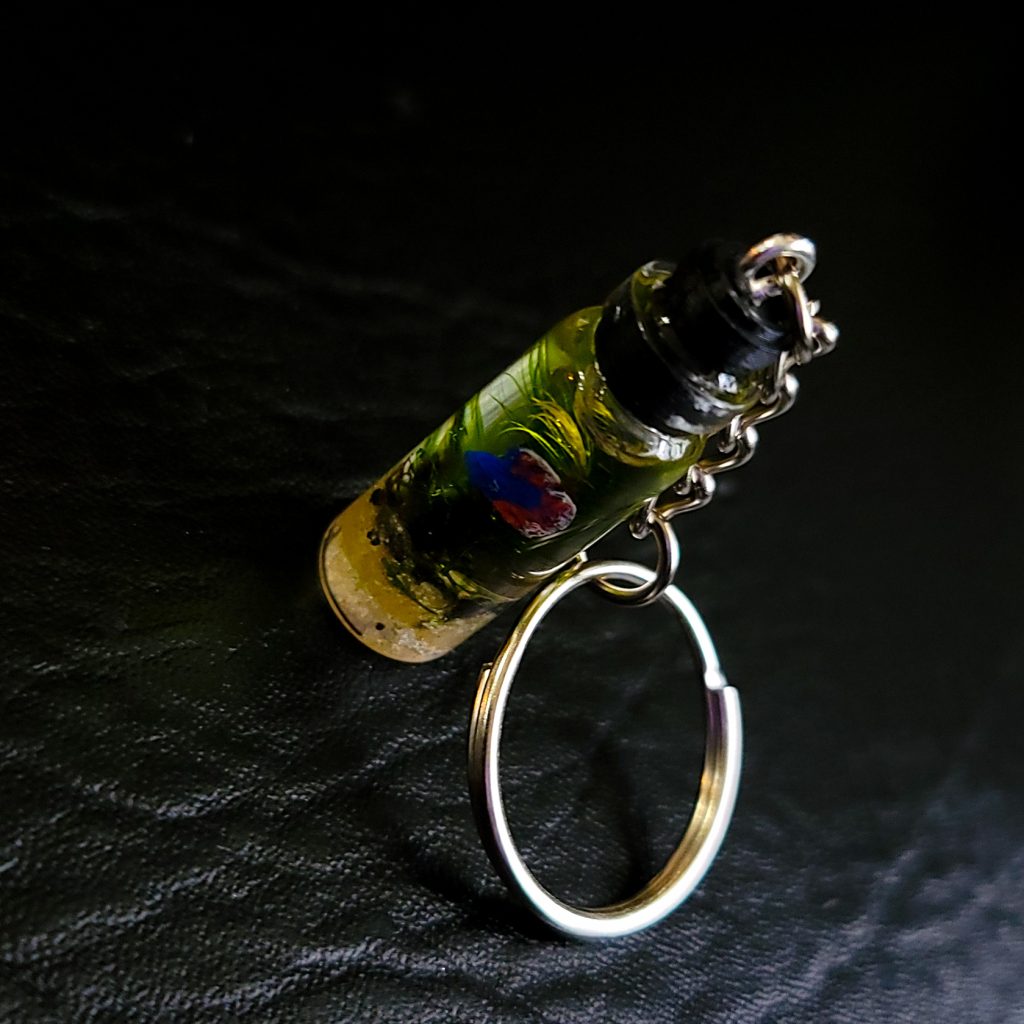 Freshwater Aquarium Keychain with Personalized Animals | Bantam.Earth