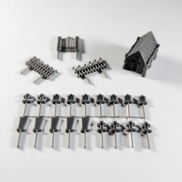 Mini Graveyard Set With Mausoleum Terrarium Decor | Bantam.Earth