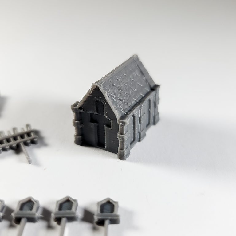 Mini Graveyard Set With Mausoleum Terrarium Decor | Bantam.Earth