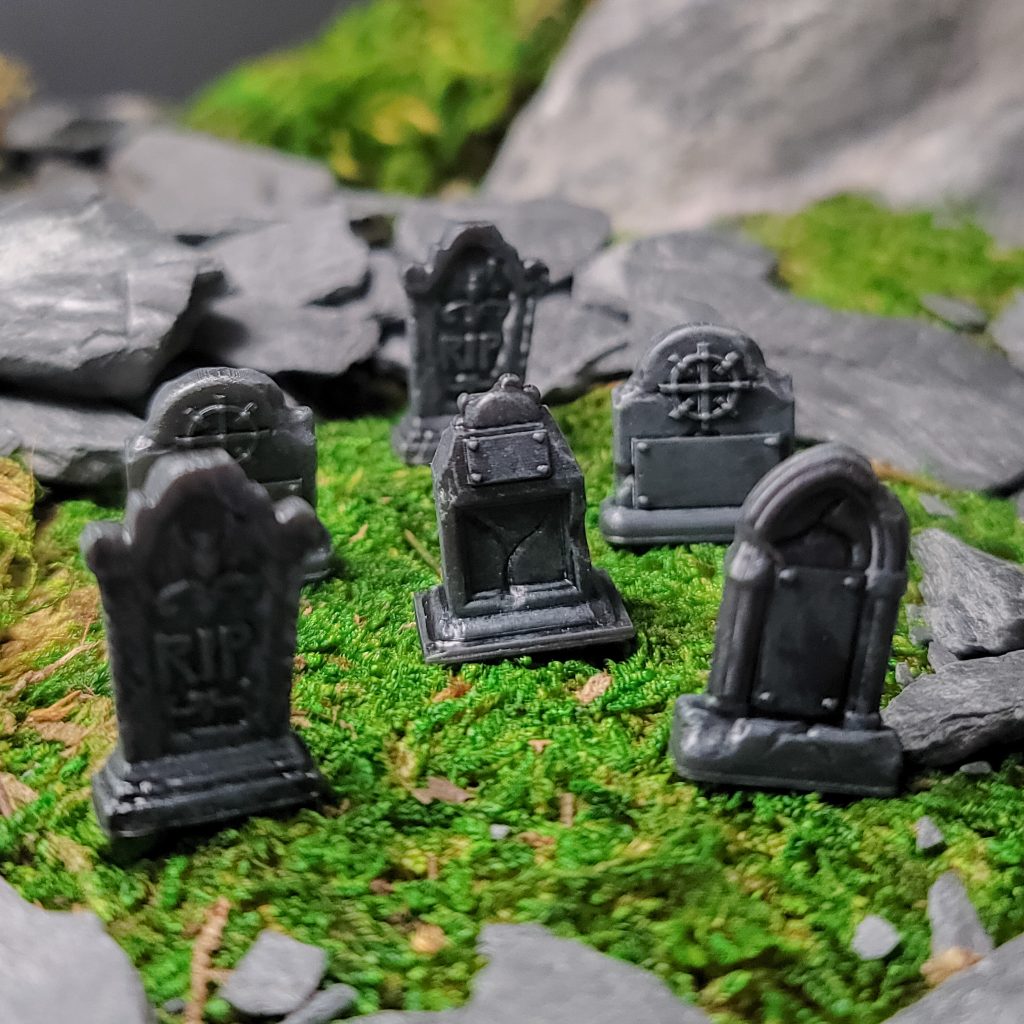 Mini Tombstone Decor Set (6x) | Bantam.Earth
