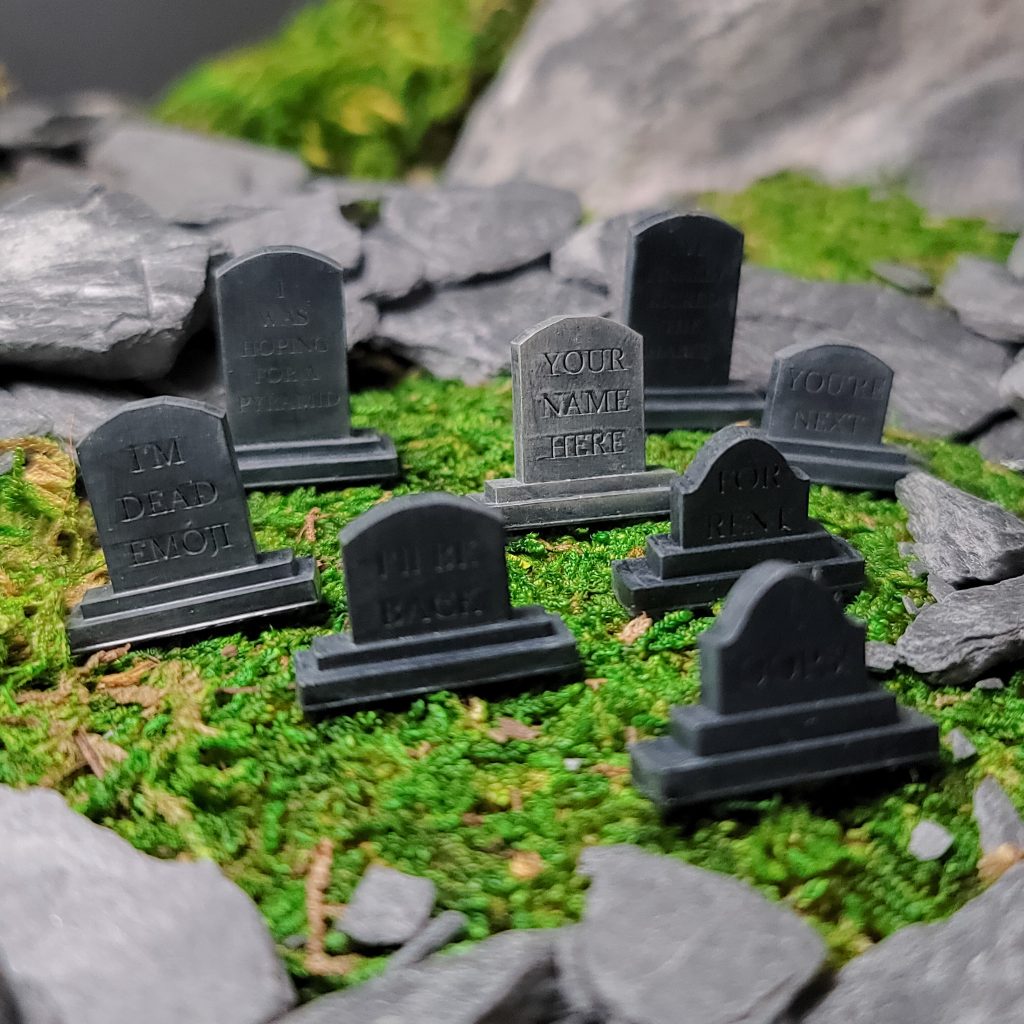Funny Tombstone Decor Set (8x) | Bantam.Earth