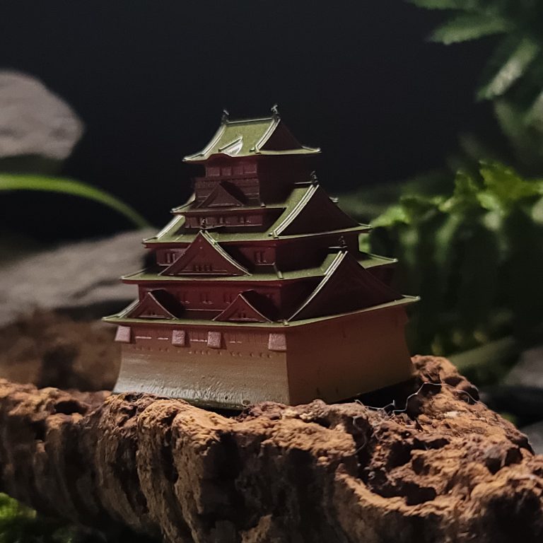 Miniature Japanese Castle Decor | Bantam.Earth