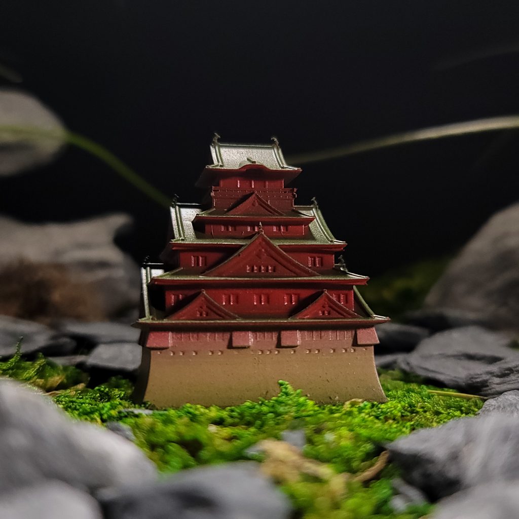 Miniature Japanese Castle Decor | Bantam.Earth
