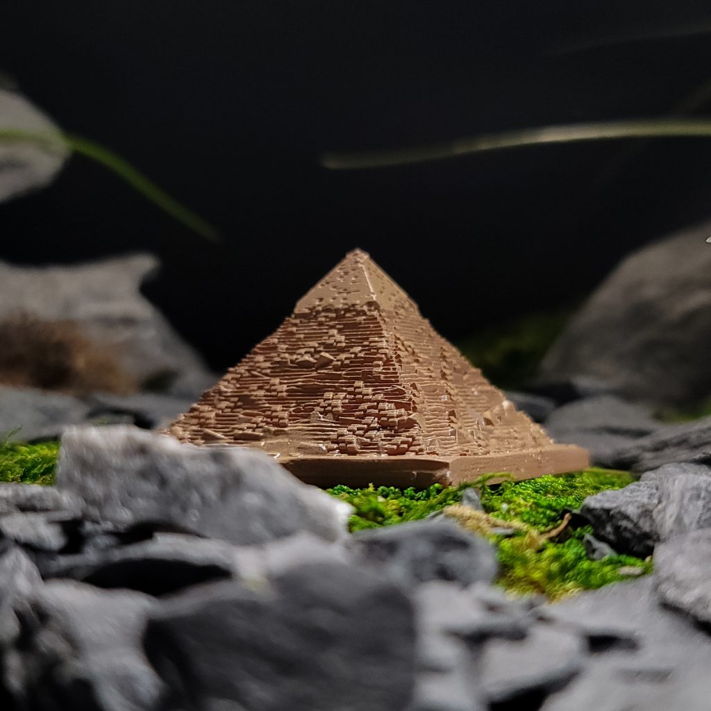 Miniature Great Pyramid Of Giza Terrarium Decor | Bantam.Earth