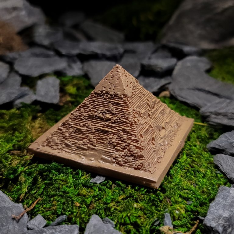 Miniature Great Pyramid Of Giza Terrarium Decor | Bantam.Earth
