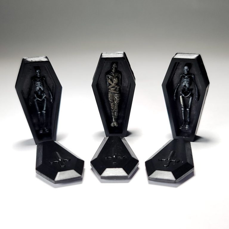 Miniature Coffin Terrarium Decor Set | Bantam.Earth