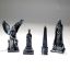 Mini Graveyard Statue Decor Set (4x) | Bantam.Earth