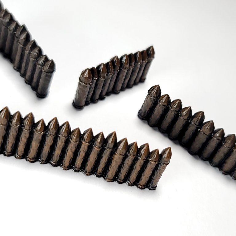 Miniature Wooden Stockade Wall Terrarium Decor Set