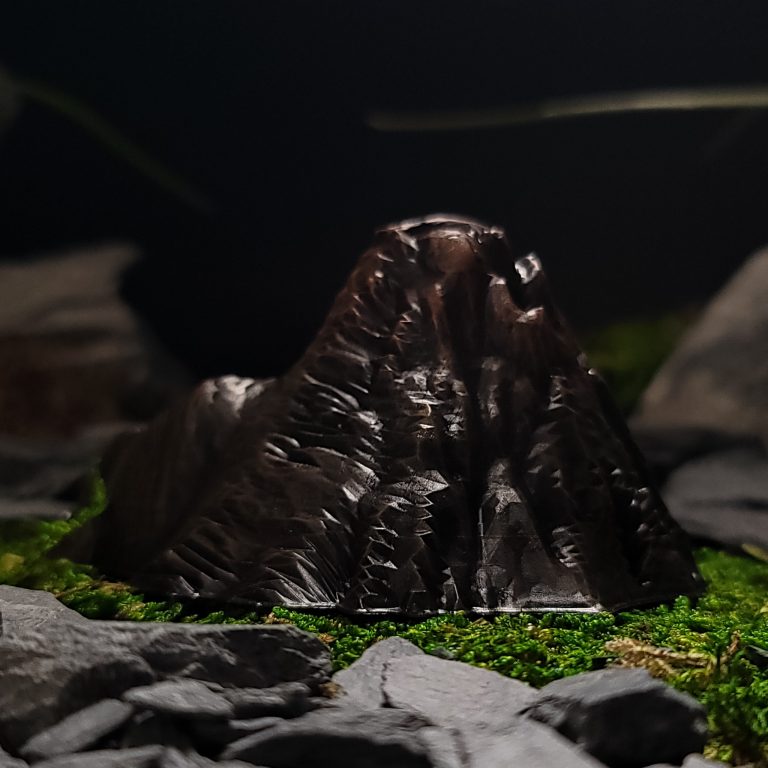 Miniature Volcano Replica Terrarium Decor