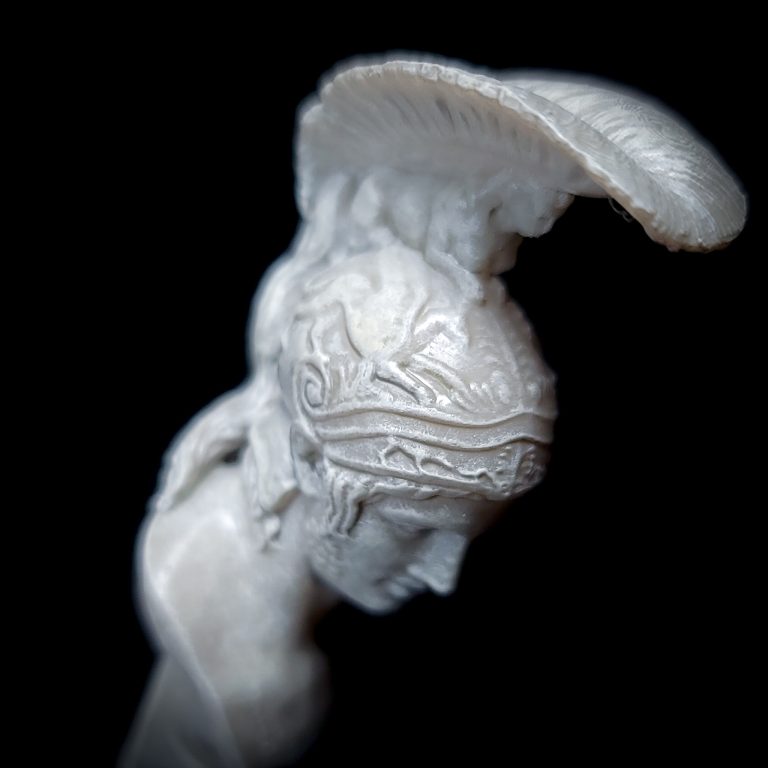 Mini Ares Head Statue Terrarium Decor | Bantam.Earth