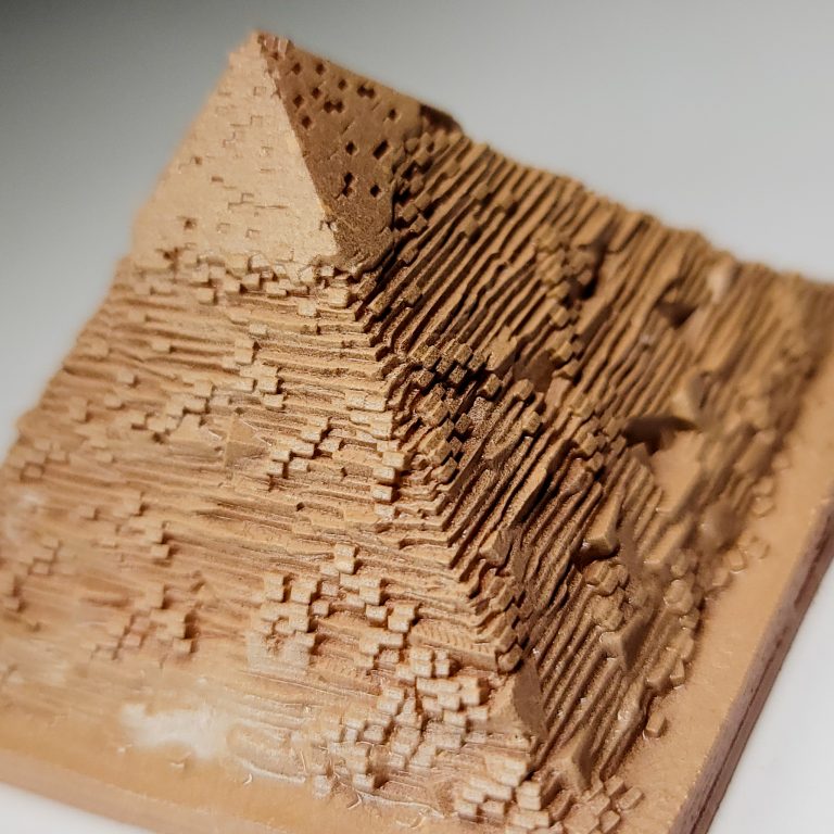 Miniature Great Pyramid Of Giza Terrarium Decor | Bantam.Earth