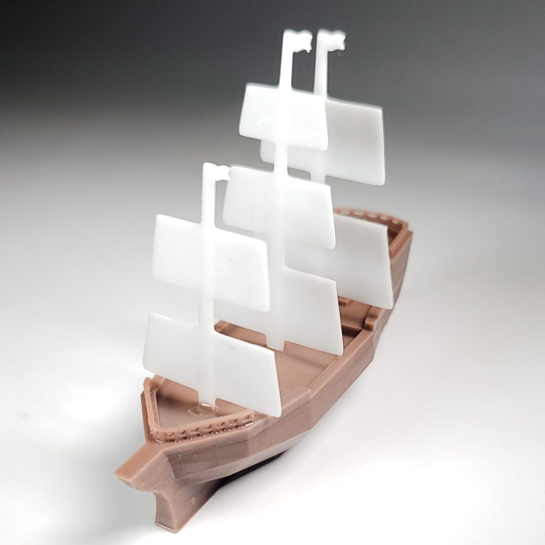 Mini Floating Aquarium Pirate Ship | Bantam.Earth