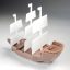 Mini Floating Aquarium Pirate Ship | Bantam.Earth