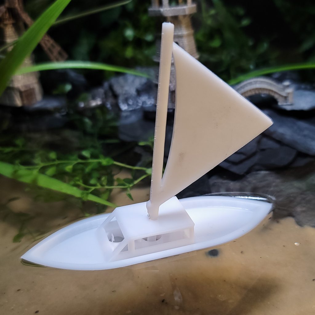 Mini Floating Aquarium Sailboat | Bantam.Earth