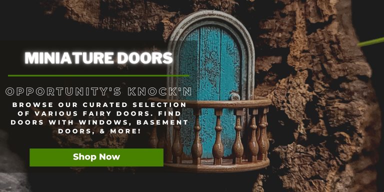 Fairy Doors For Trees, Gardens, & Terrariums | Bantam.Earth