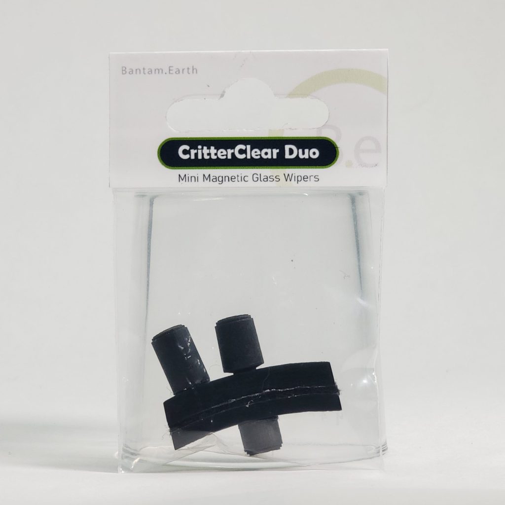 "CritterClear Duo" Mini Magnetic Glass Wiper Set For Tanks