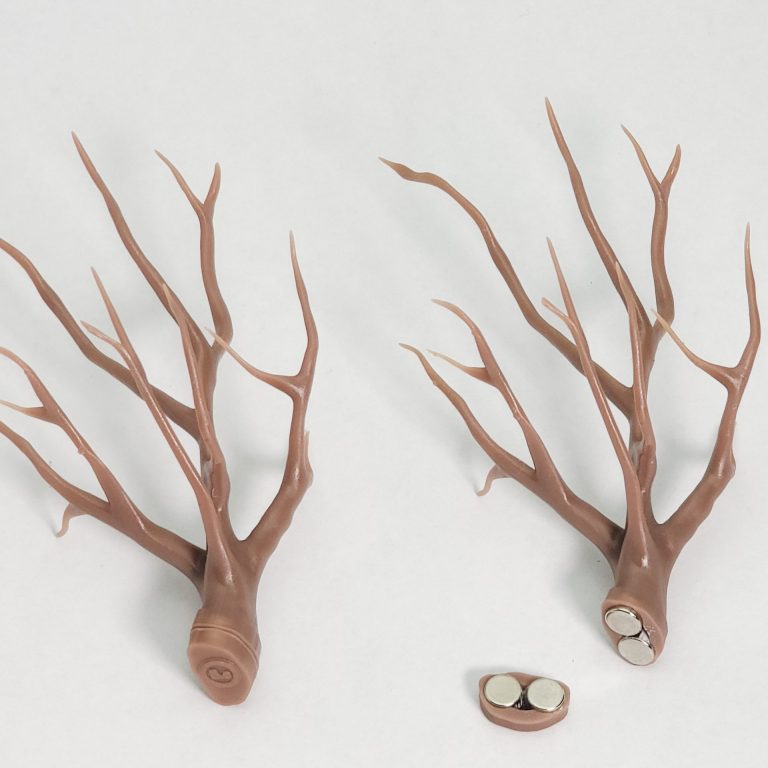 Mini Magnetic Tree Branch Ledge Decor Set For Terrariums