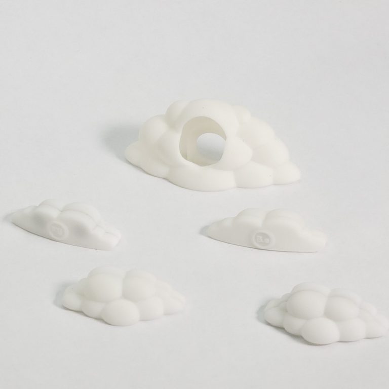 Mini Magnetic Cloud Ledge & Cubby Decor Set For Terrariums