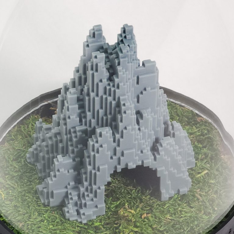 Miniature Block Cave Decor Insect Hideout | By Bantam.Earth