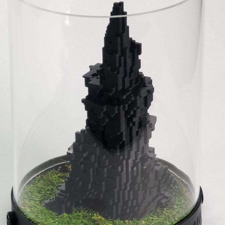 Miniature Block Mountain Decor Insect Hideout | Bantam.Earth