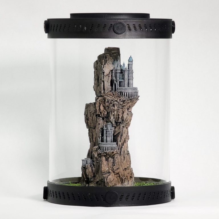 Medieval Castle Cliff | Inner Decor For Terrariums