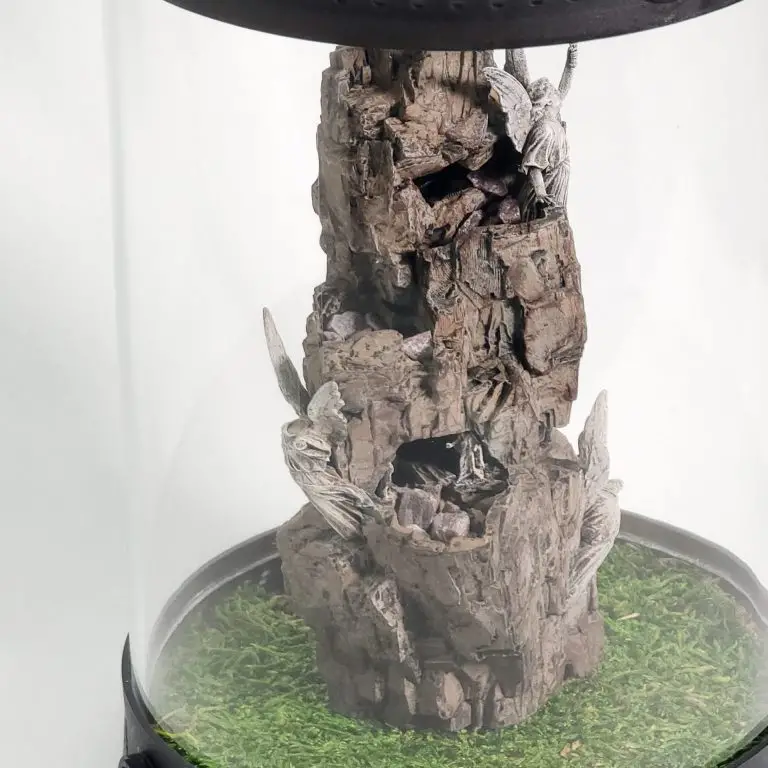 Angelic Fountain | Miniature Waterfall Decor For Terrariums