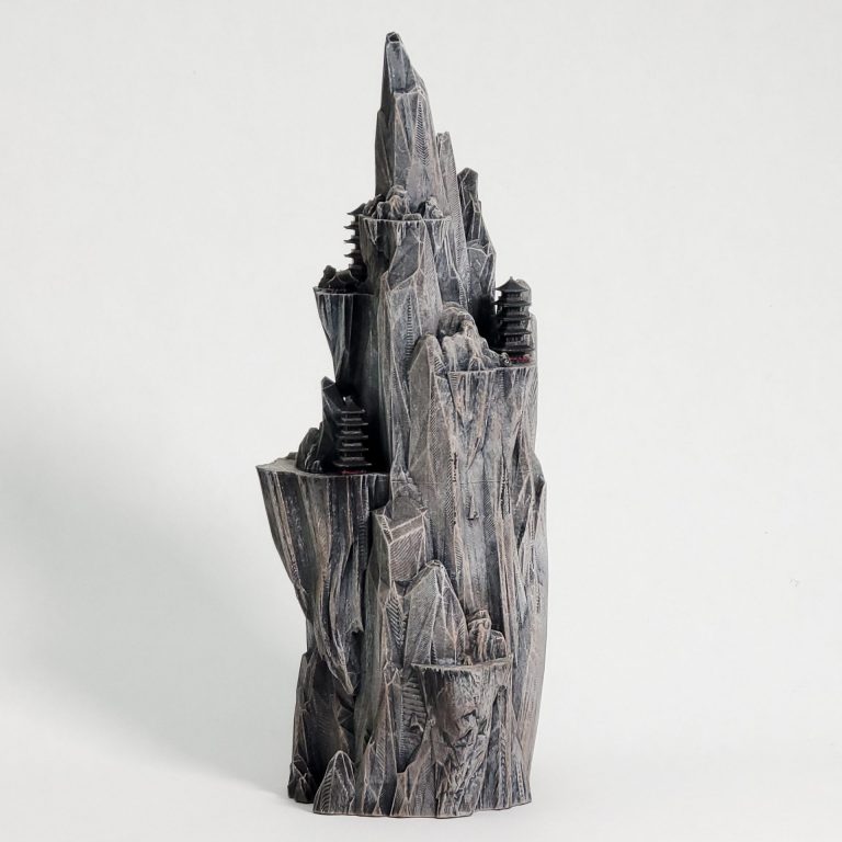 Japanese Temple Cliff | Decor For Terrariums