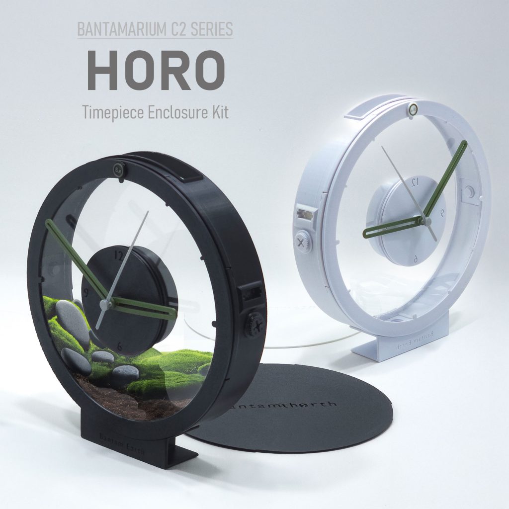Bantamarium C2 HORO| Wall-Mounted Terrarium Clock Kit
